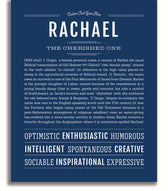 Rachael | Name Art Print – Name Stories