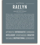 Raelyn | Name Art Print – Name Stories