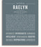 Raelyn | Name Art Print – Name Stories