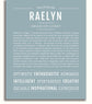 Raelyn | Name Art Print – Name Stories
