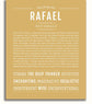 Rafael | Name Art Print – Name Stories