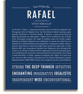 Rafael | Name Art Print – Name Stories