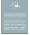 Rafael | Name Art Print – Name Stories