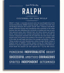 Ralph | Name Art Print – Name Stories