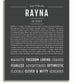 Rayna | Name Art Print – Name Stories