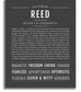 Reed (female) | Name Art Print – Name Stories