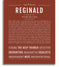 Reginald | Name Art Print – Name Stories
