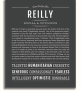 Reilly (male) | Name Art Print – Name Stories