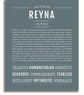 Reyna | Name Art Print – Name Stories