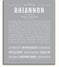 Rhiannon | Name Art Print – Name Stories
