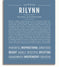 Rilynn | Name Art Print – Name Stories