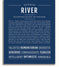 River Personalized Name Meaning Art Prints – Name Stories