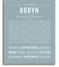 Robyn | Name Art Print – Name Stories