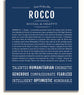 Rocco | Name Art Print – Name Stories