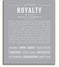 Royalty | Name Art Print – Name Stories