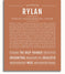 Rylan | Name Art Print – Name Stories
