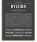 Ryleigh | Name Art Print – Name Stories