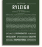 Ryleigh | Name Art Print – Name Stories