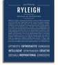 Ryleigh | Name Art Print – Name Stories
