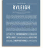 Ryleigh | Name Art Print – Name Stories