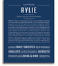 Rylie | Name Art Print – Name Stories
