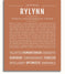 Rylynn | Name Art Print – Name Stories