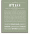 Rylynn | Name Art Print – Name Stories