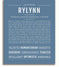 Rylynn | Name Art Print - Personalized Custom Gifts – Name Stories
