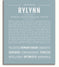 Rylynn | Name Art Print – Name Stories