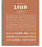Salem (female) | Name Art Print – Name Stories