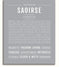 Saoirse | Name Art Print – Name Stories