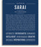Sarai | Name Art Print – Name Stories