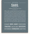 Saul Personalized Name Meaning Art Prints – Name Stories