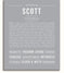 Scott | Name Art Print – Name Stories