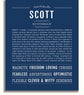 Scott | Name Art Print – Name Stories