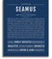 Seamus | Name Art Print – Name Stories