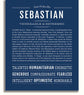 Sebastian | Name Art Print – Name Stories