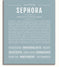 Sephora | Name Art Print – Name Stories