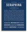 Seraphina | Name Art Print – Name Stories