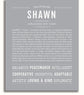 Shawn | Name Art Print – Name Stories