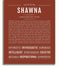 Shawna | Name Art Print – Name Stories