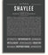 Shaylee | Name Art Print – Name Stories