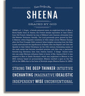 Sheena | Name Art Print – Name Stories