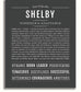 Shelby | Name Art Print – Name Stories