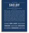 Shelby | Name Art Print – Name Stories