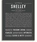 Shelley Personalized Name Meaning Art Prints – Name Stories