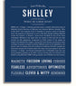 Shelley | Name Art Print – Name Stories