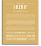 Sherif Personalized Name Meaning Art Prints – Name Stories