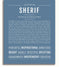 Sherif | Name Art Print – Name Stories