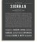 Siobhan | Name Art Print – Name Stories